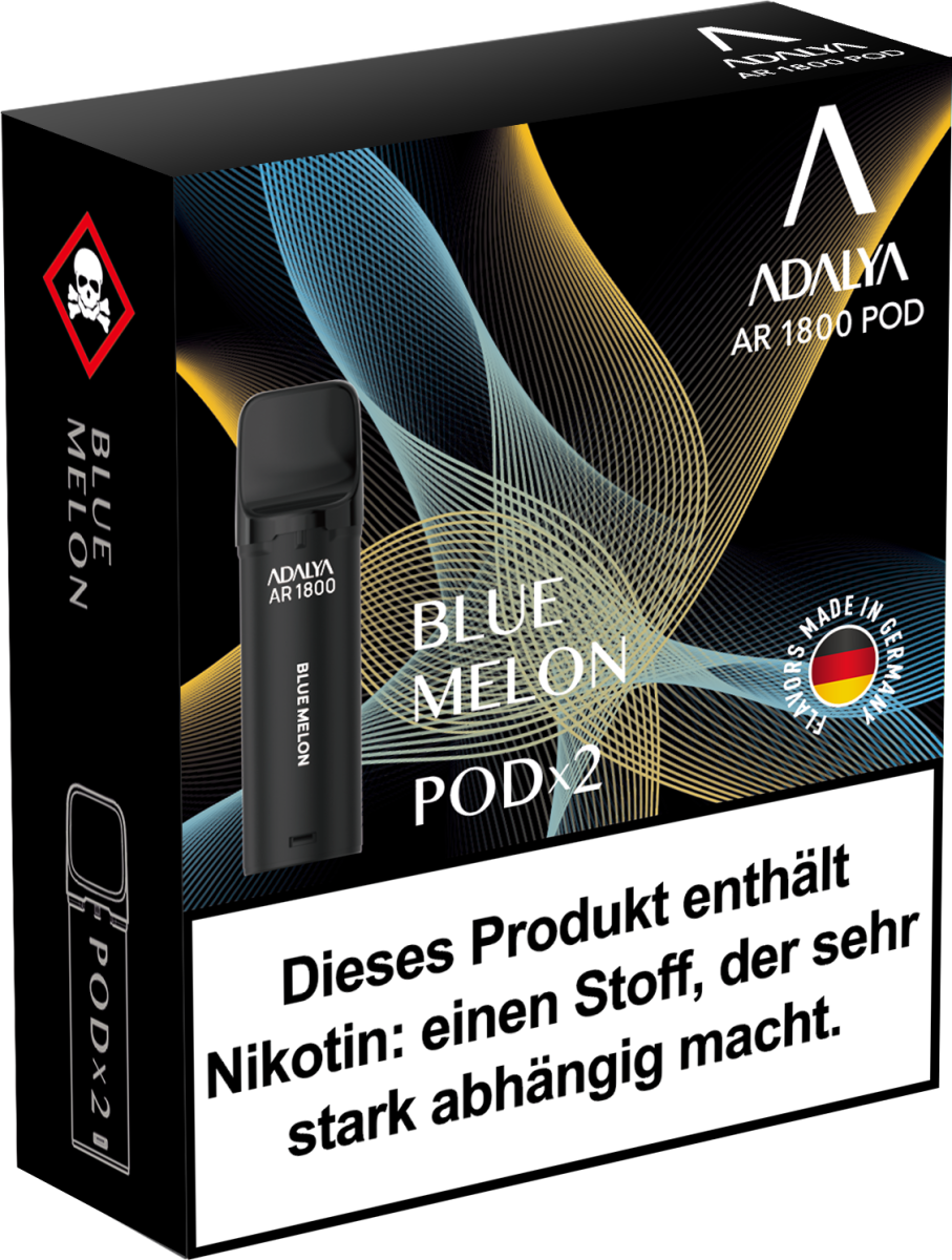 Adalya Alpha Pod - Blue Melon (2er Pack) kaufen | CUBAR Club, 6,49